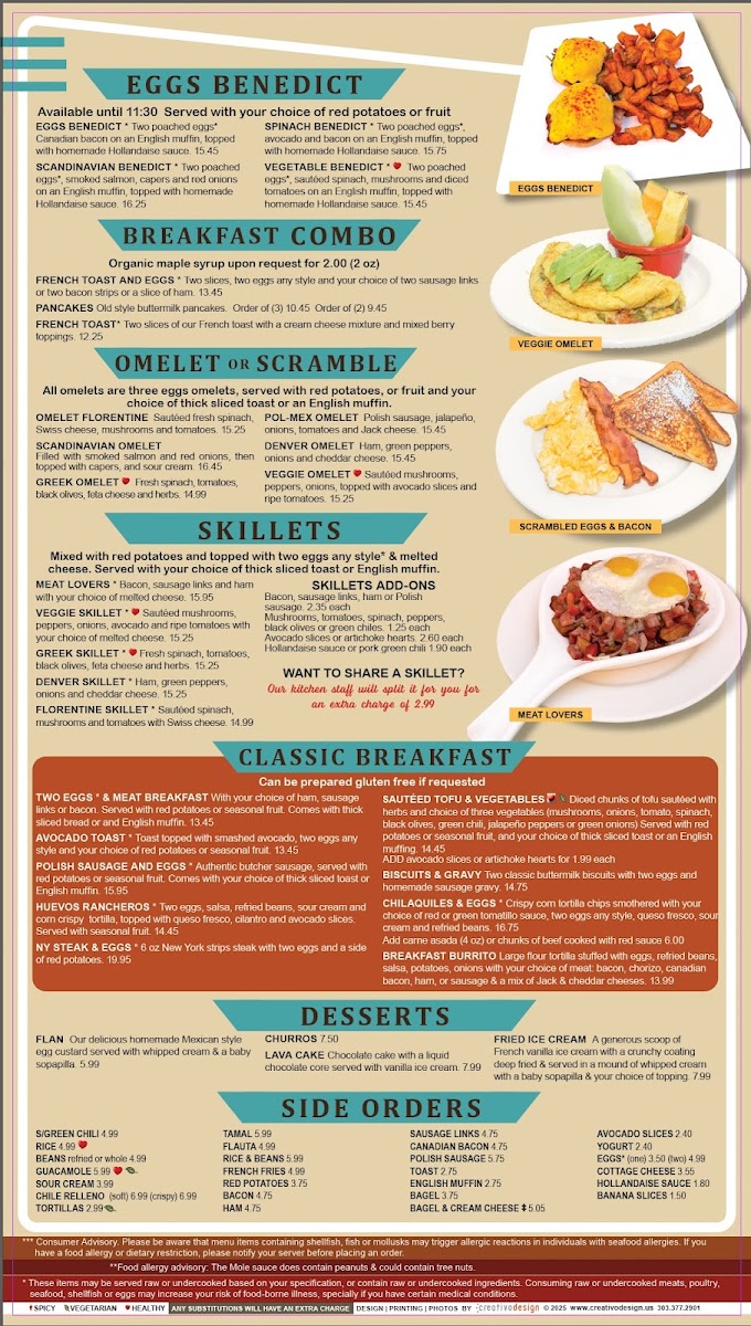 502 Diner Menu (Full Menu Update 2026)