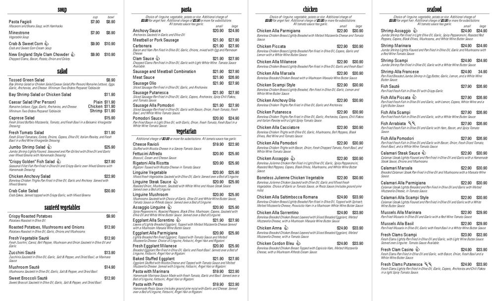 Assaggio Italian Restaurant Menu (Full Menu Update 2026)