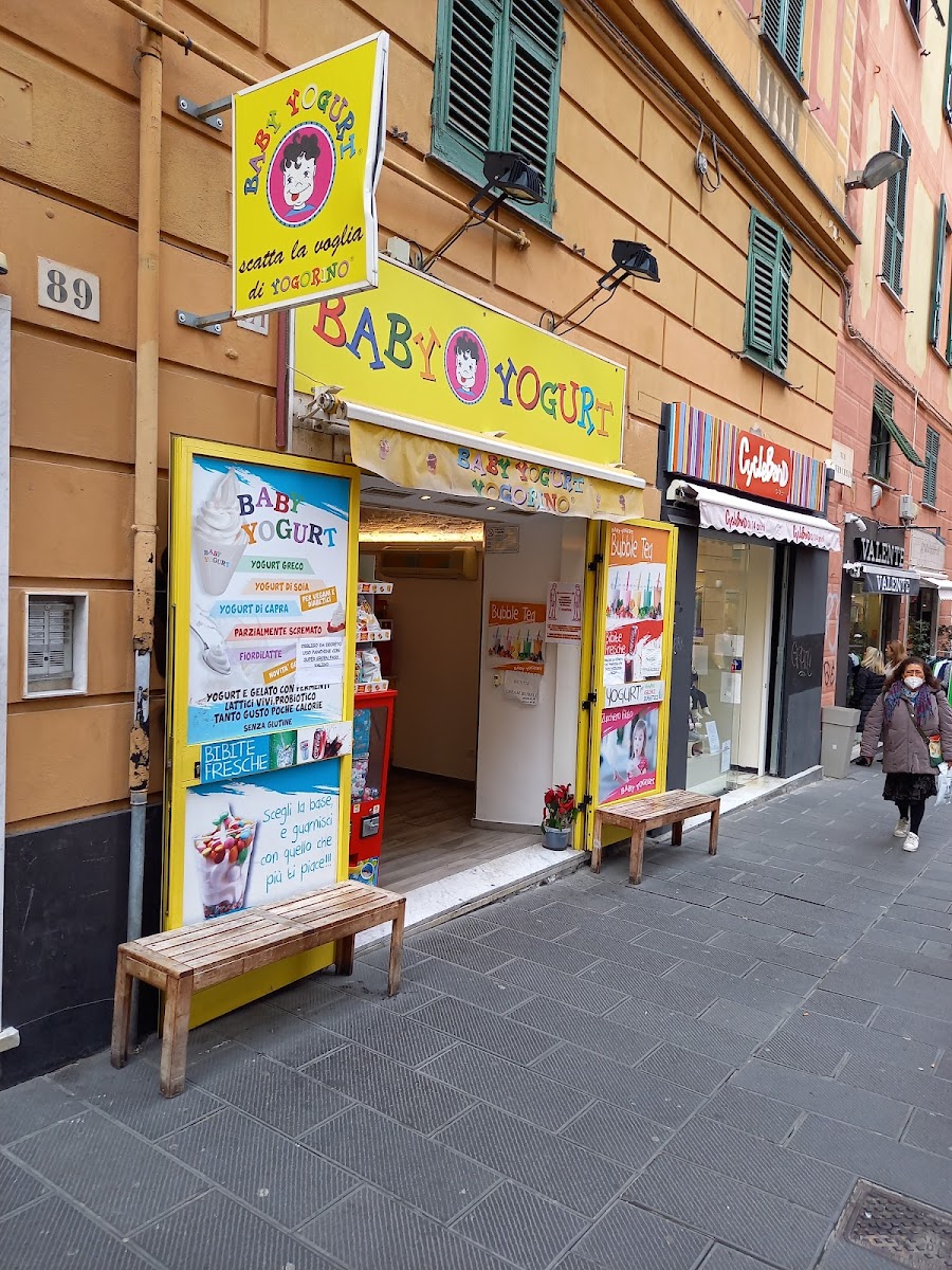 Baby Yogurt Genova: Fresco e Vario Yogurt Artigianale in Via S. Vincenzo