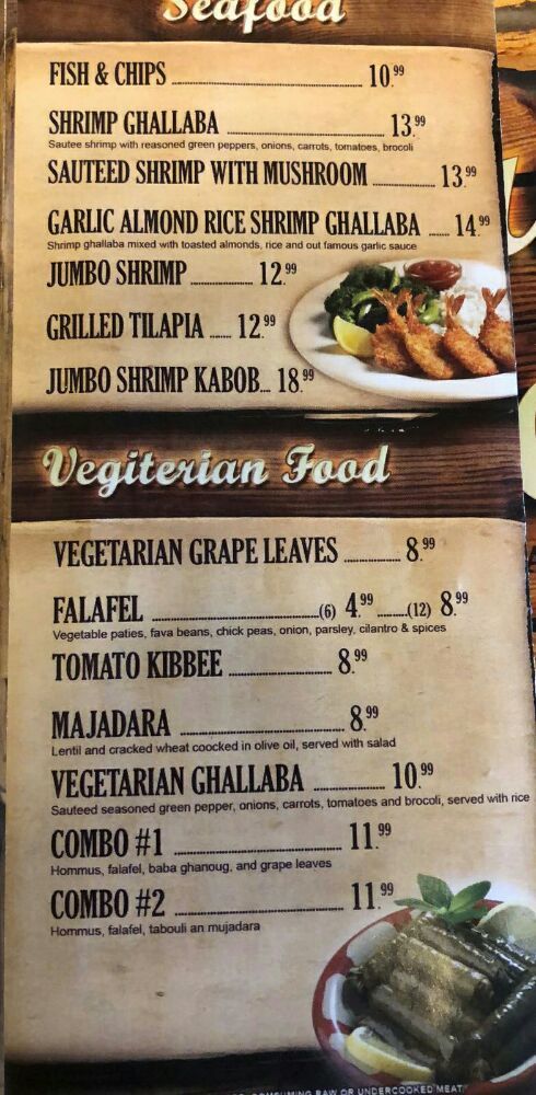 Beirut Garden Menu (Full Menu Update 2026)