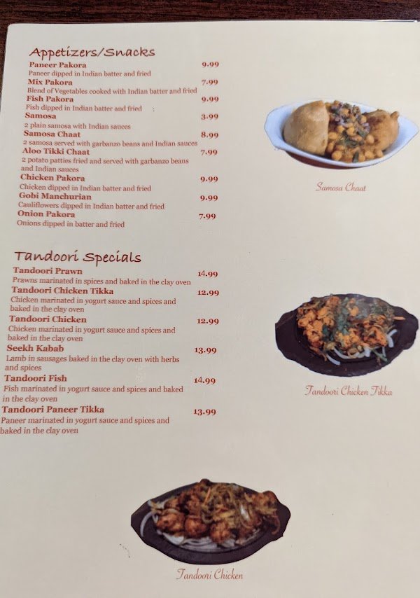 Little India Cafe Menu (Full Menu Update 2026)