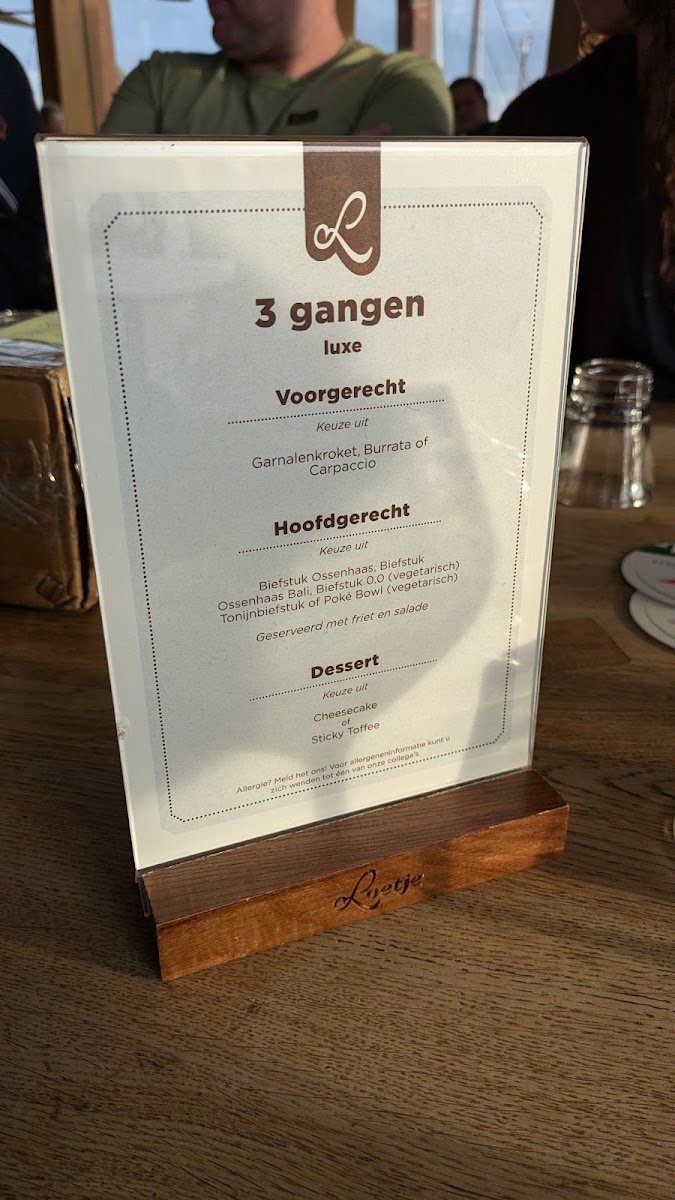 Loetje Amsterdam aan t IJ Menu (Full Menu Update 2026)