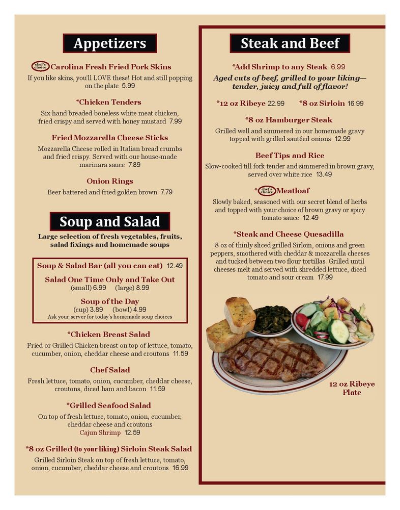 McLeans Ole Time Cafe Menu (Full Menu Update 2026)